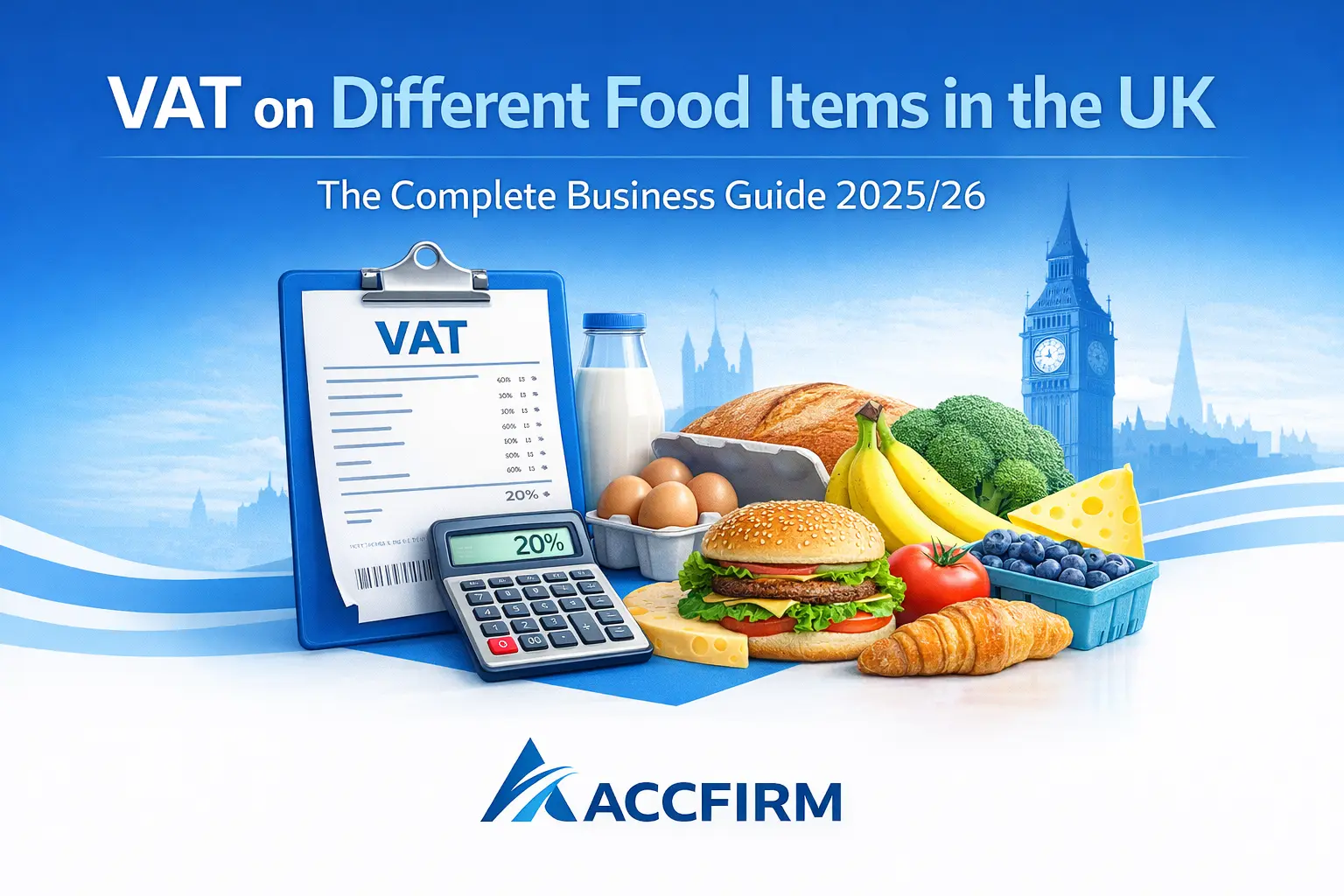 VAT on Food Items UK 2026 – Zero-Rated vs Standard-Rated Guide