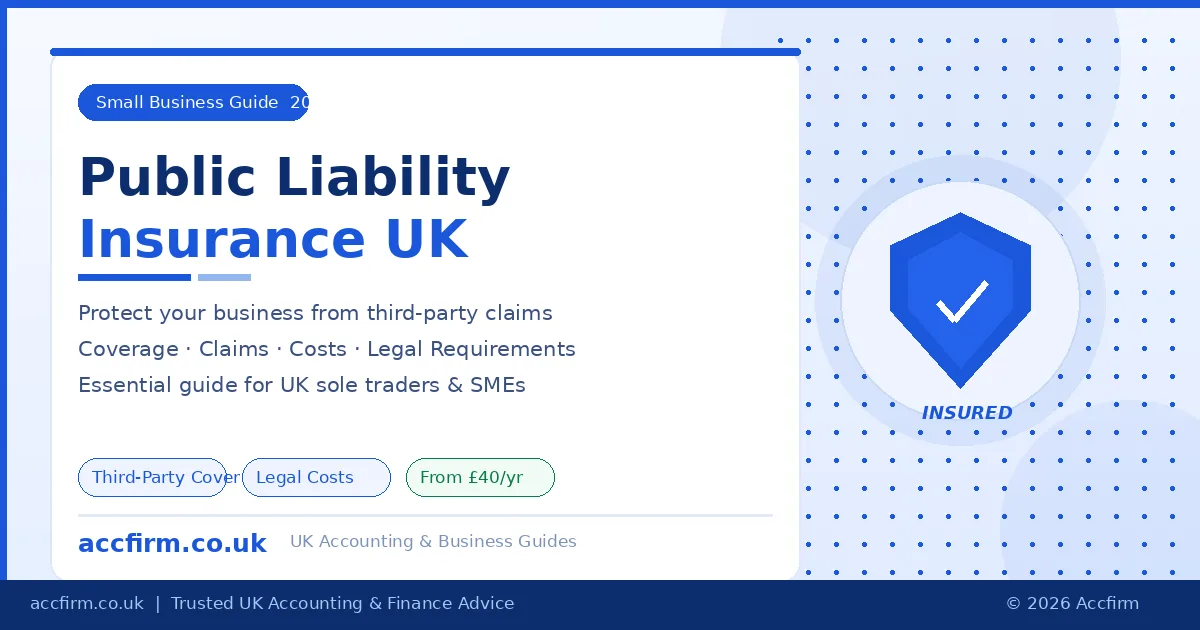 Public Liability Insurance UK 2026 – Small Business Guide