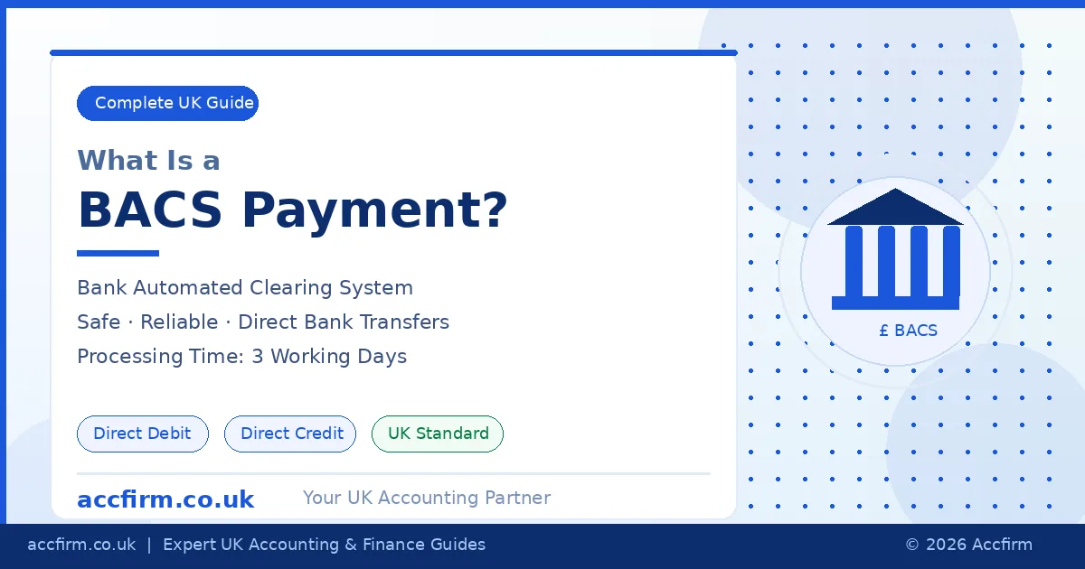 What Is a BACS Payment? UK Guide 2026 – How It Works & Timings